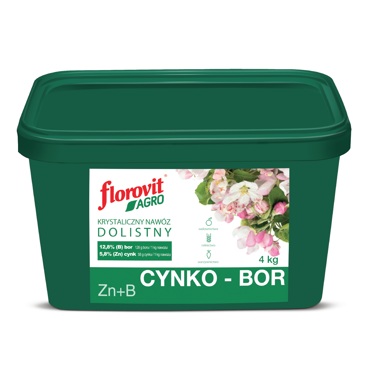 CYNKO-BOR Florovit Agro 4KG | Nawozy \ Nawozy dolistne | Sklep rolników - wszystko dla Twoich roślin